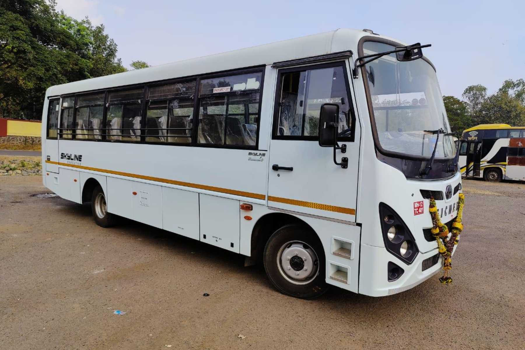 36 Seater Bus on Rent in Pune | + 91 9730305571 | Ransing Travels